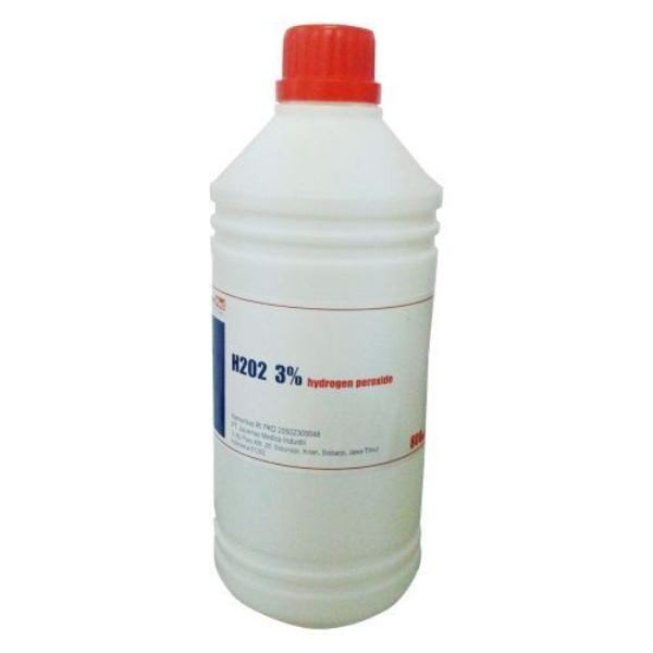 Jual H2O2 Hydrogen Peroxide 3% OneMed 800ml | Shopee Indonesia