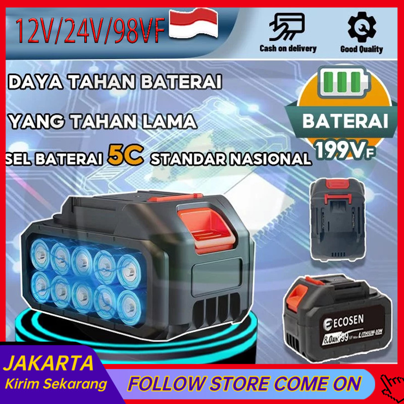 Jual New Baterai Litium Cordless drill battery Baterai bor listrik Li ...