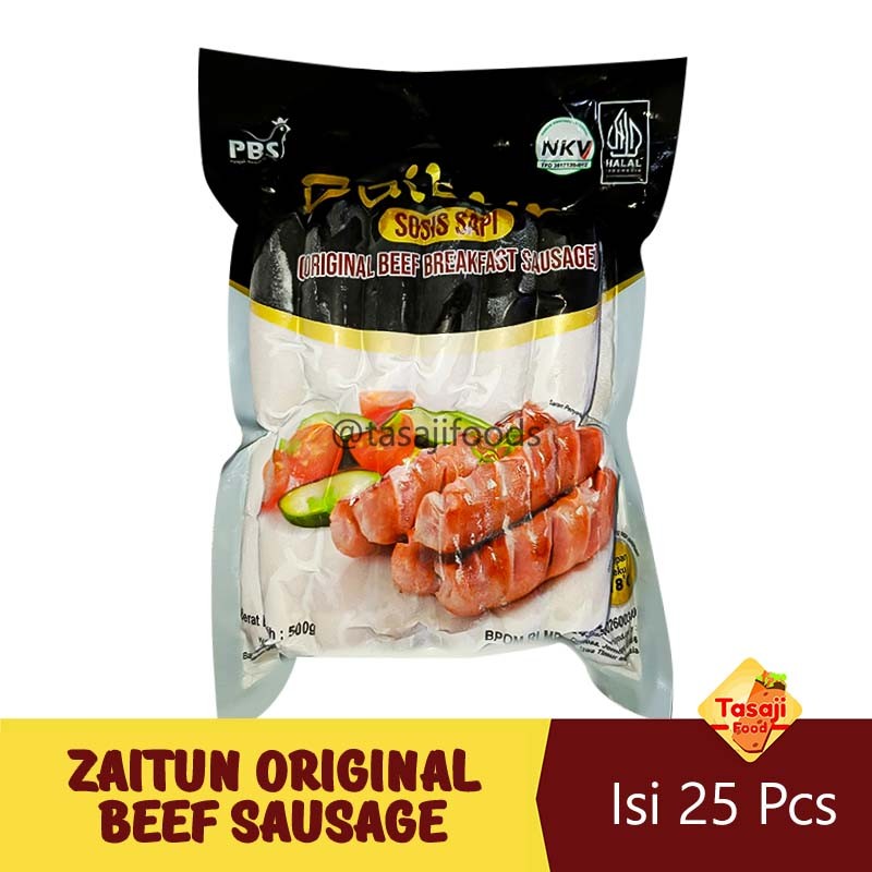 Jual Zaitun Original Beef Breakfast Sausage 500 Gram | Shopee Indonesia
