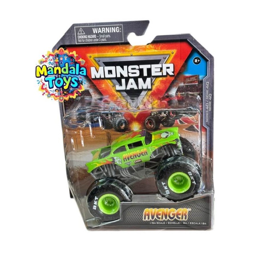 Jual Avenger Series 40 Monster Jam Diecast Monster Trucks | Shopee ...