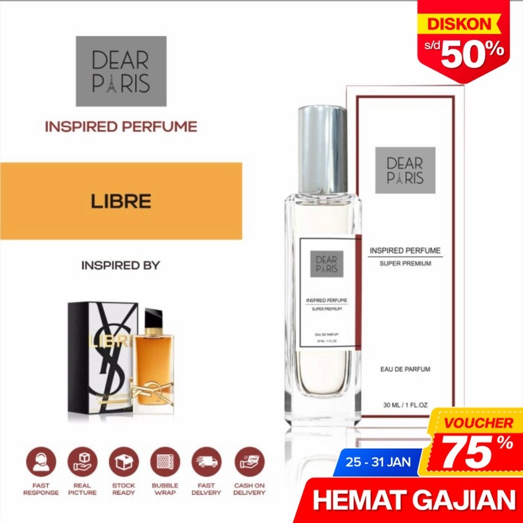 Jual Parfum DEAR PARIS Inspired Libre 30ml | Shopee Indonesia