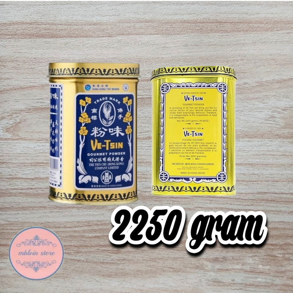 Jual Vetsin Hongkong 2250 gram Ve-Tsin Penguat Rasa Gourmet Powder ...