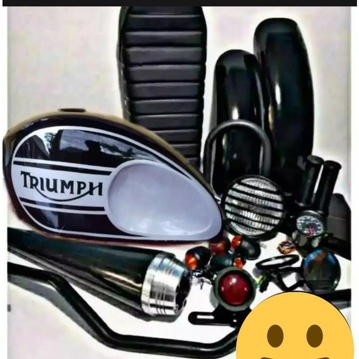 Jual [GM] paket japstyle motor custom full set body | Shopee Indonesia