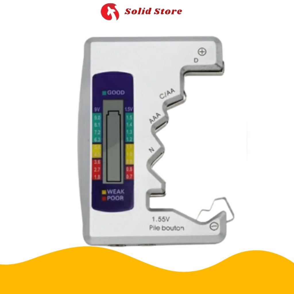 Jual Universal Battery Tester Checker TK-18 Alat Tes Cek Test Kapasitas ...