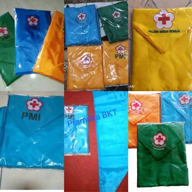 Jual Slayer PMI PMR eceran sablon ukuran SMA syal pmi / pmr sablon ...