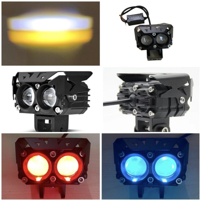Jual Lampu Tembak LED SQL 2 Mata Devil Demon Light 20 Watt | Shopee ...