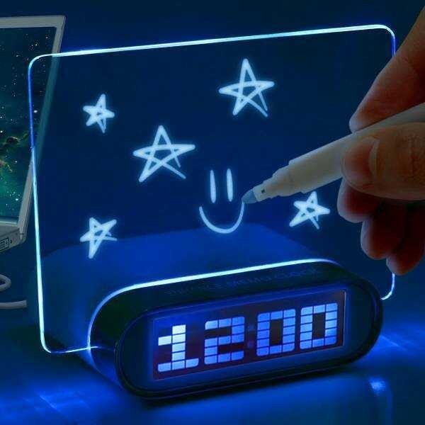 Jual [COD] Satzuma Jam LCD Display Alarm Clock with Memo Board | Shopee ...