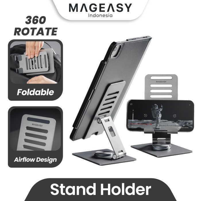 Jual MagEasy 360 Rotating Holder Stand Phone Tablet iPhone iPad | Shopee Indonesia