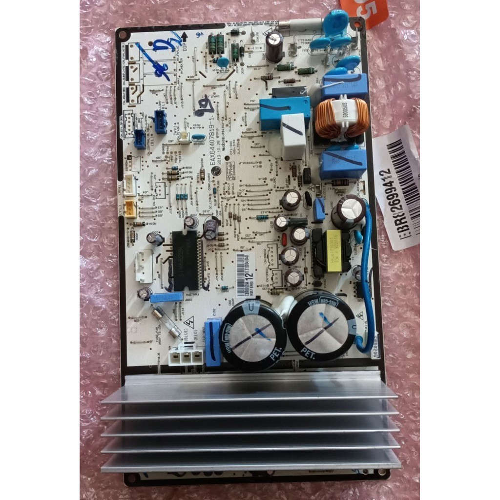 Jual PCB OUTDOOR AC DUAL INVERTER LG 2 PK T19EV4 EBR82699412 | Shopee ...
