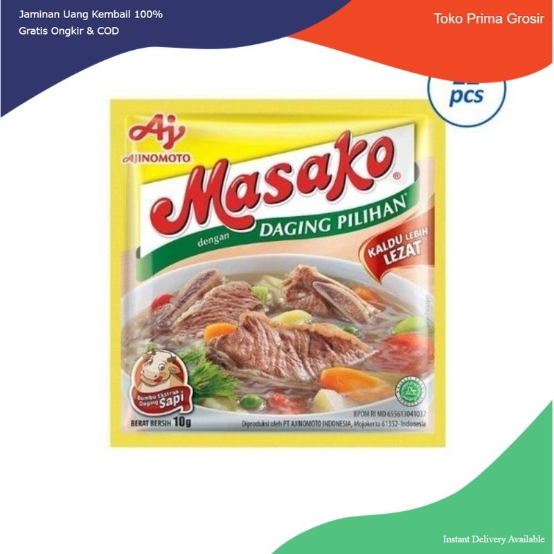 Jual Ajinomoto Masako Sapi dan Masako Ayam 12 x 8.5 Gram (Renceng ...