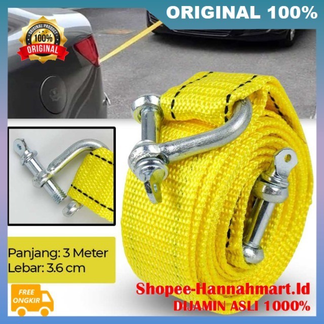 Jual Tali Derek Mobil Alat Bantu Derek Mobil Emergency ORIGINAL ...