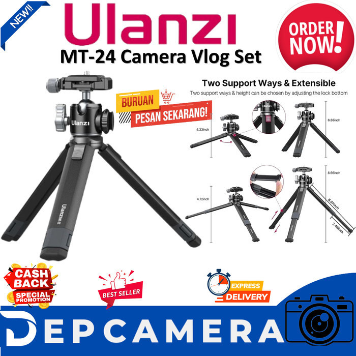 Jual Ulanzi MT-24 Camera Vlog Set | Shopee Indonesia