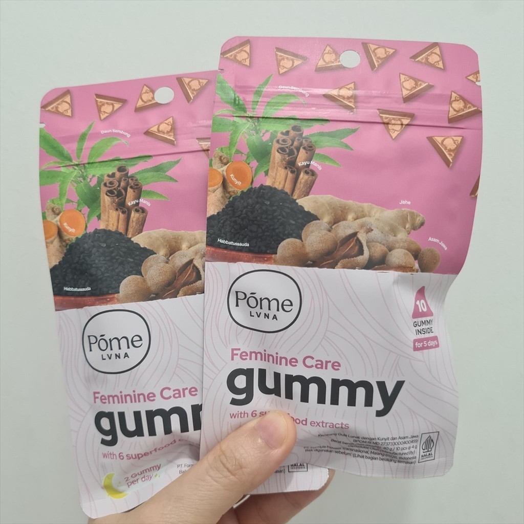 Jual Pome Lvna Feminine Care ( 10 Gummy ) Suplemen Kesehatan Wanita ...
