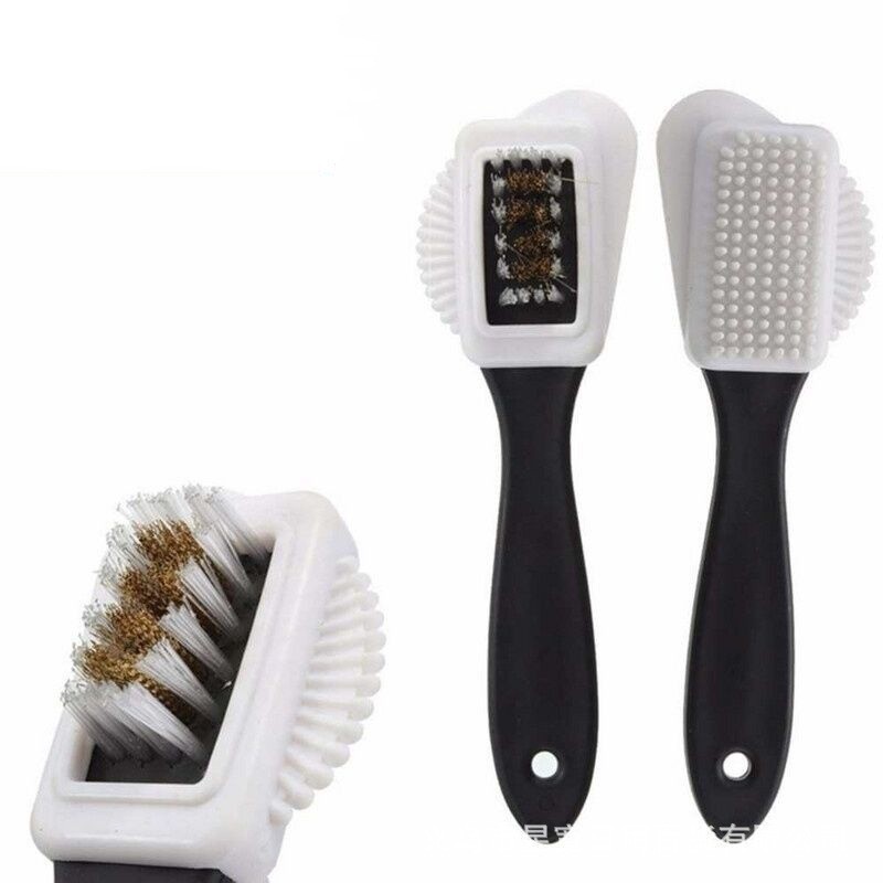 Jual Sikat suede 3in1 sikat sepatu 3 sisi shoe brush alat pembersih ...