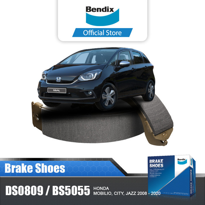 Jual Bendix Rem Mobil Brake Shoes Rem Mobil Honda Jazz 2008-2020 - DS0809 | Shopee Indonesia