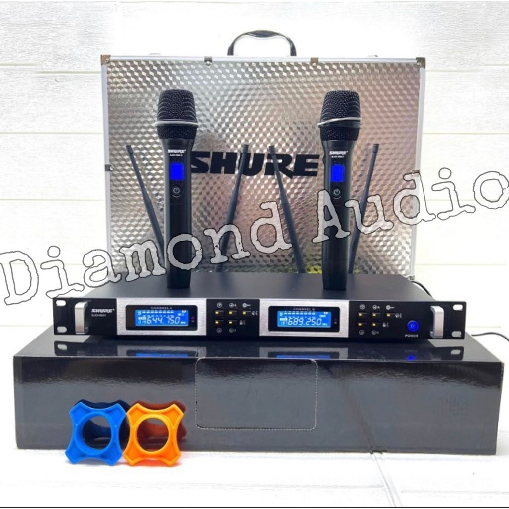 Jual Mic Wireless Shure Slxd Ksm9 Handheld Multichannel Microphone Genggam Ksm 9 ( Bayar ...