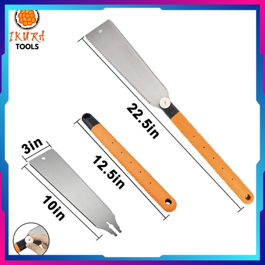 Jual Gergaji Jepang Ryoba Double Edge 2 sisi Tajam Saw Rip Cut Cross ...