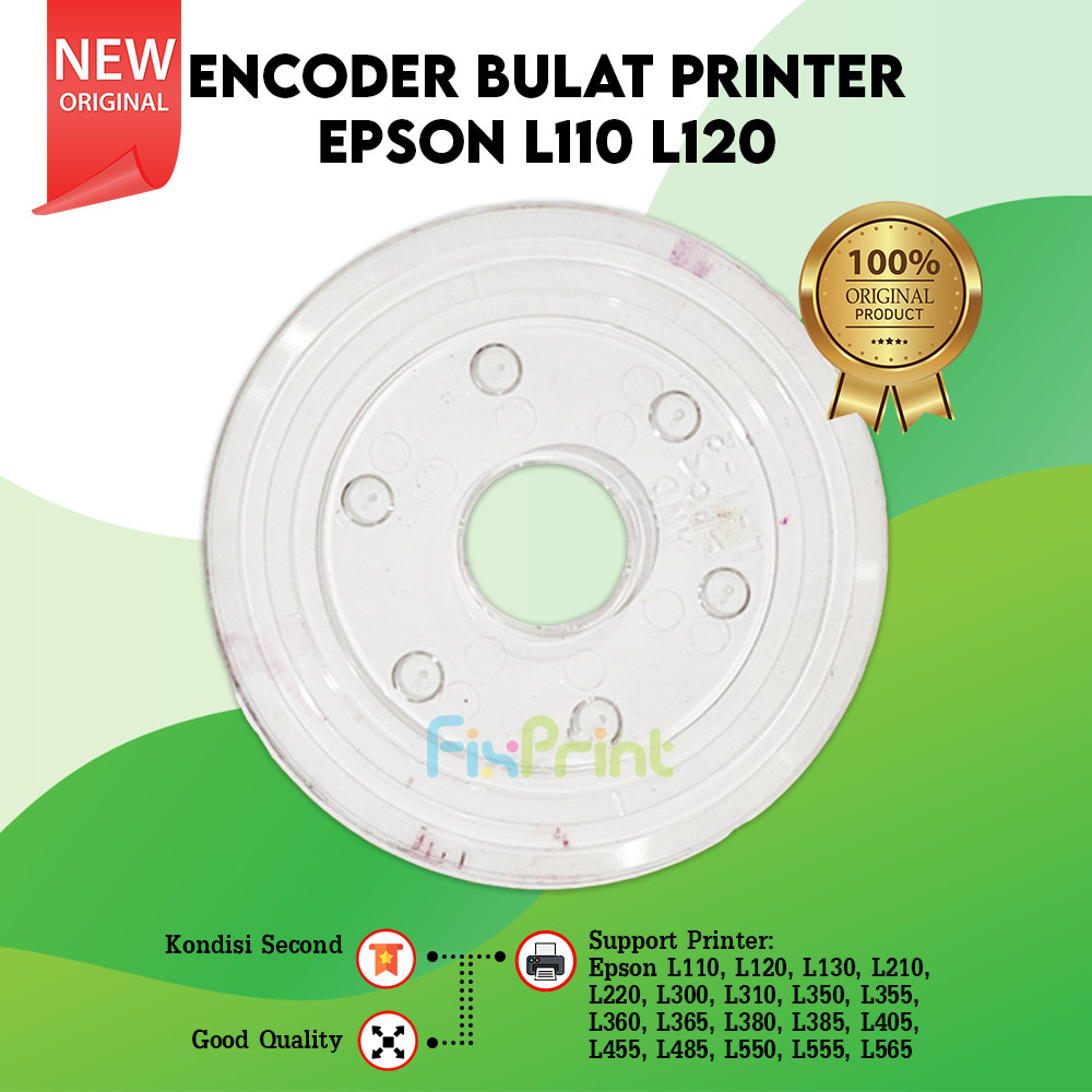 Jual Sensor Encoder Bulat Disk Epson L110 L210 L220 L300 L310 L350 L360 ...