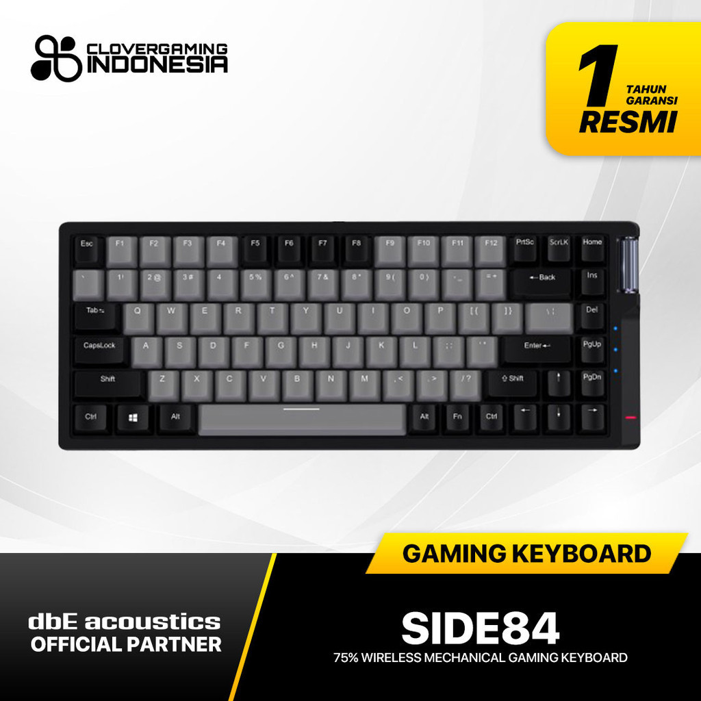Jual dbE Side84 / Side 84 Mechanical Gaming Keyboard Hotswap 5 Pin SF 75% | Shopee Indonesia