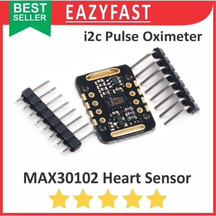 Jual Modul Sensor MAX30102 Heart Beat Rate Detak Jantung Pulse Oximeter ...