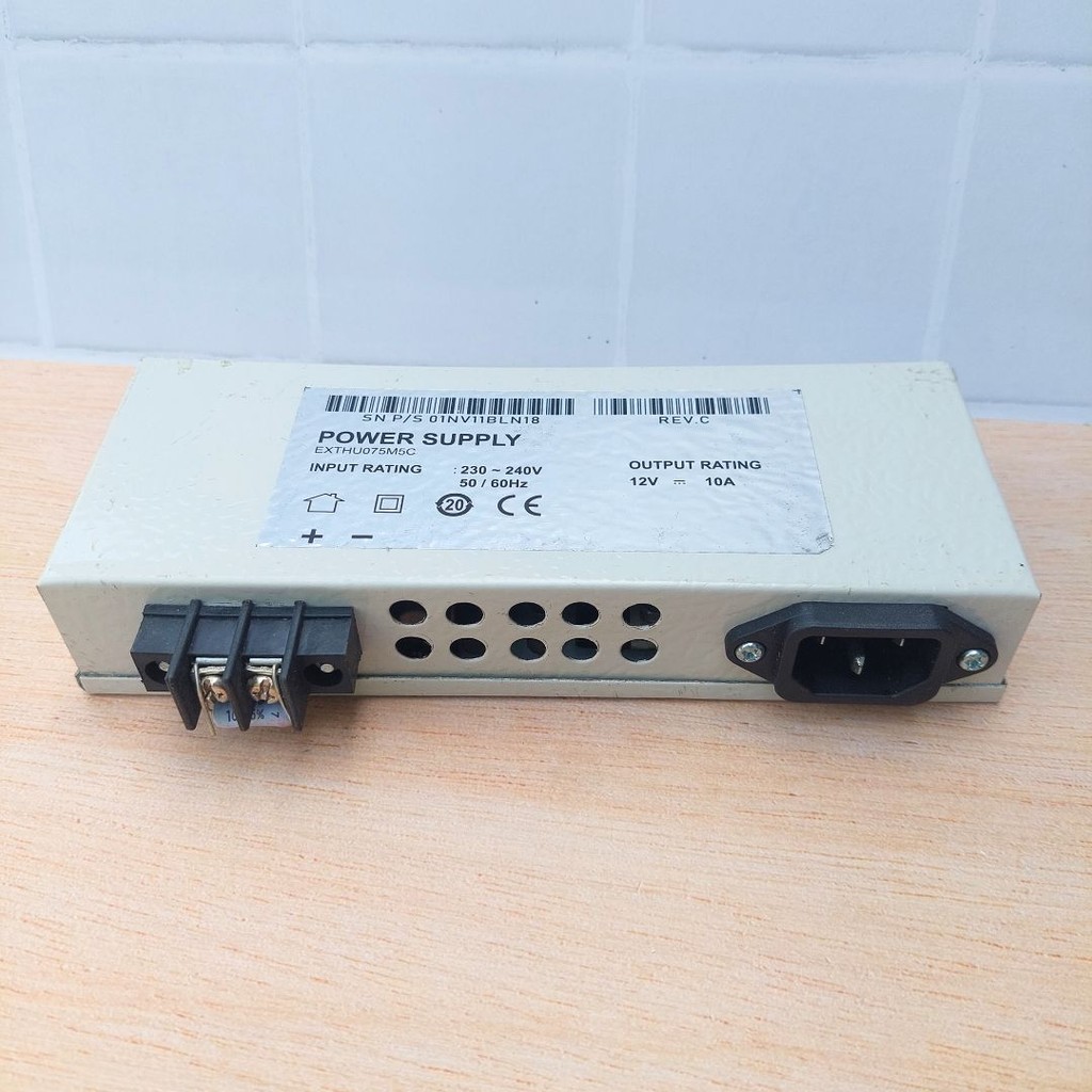 Jual PSU 12V 10A - Power Supply SMPS 12V 10A Kapasitas Real | Shopee ...