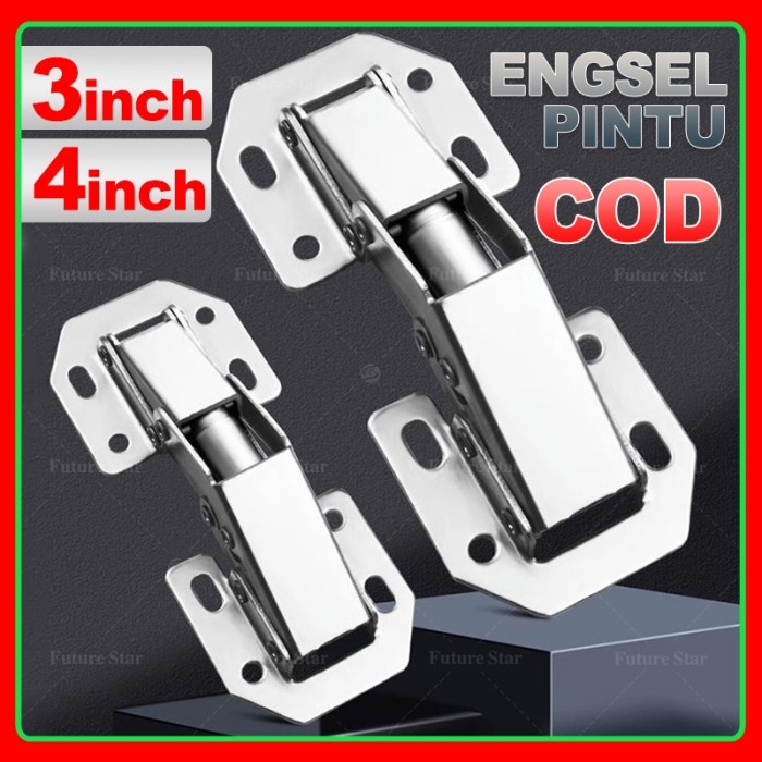 Jual Engsel Sendok Kodok 4 Inch Tanpa Bobok 90 Derajat Hidden Frog ...