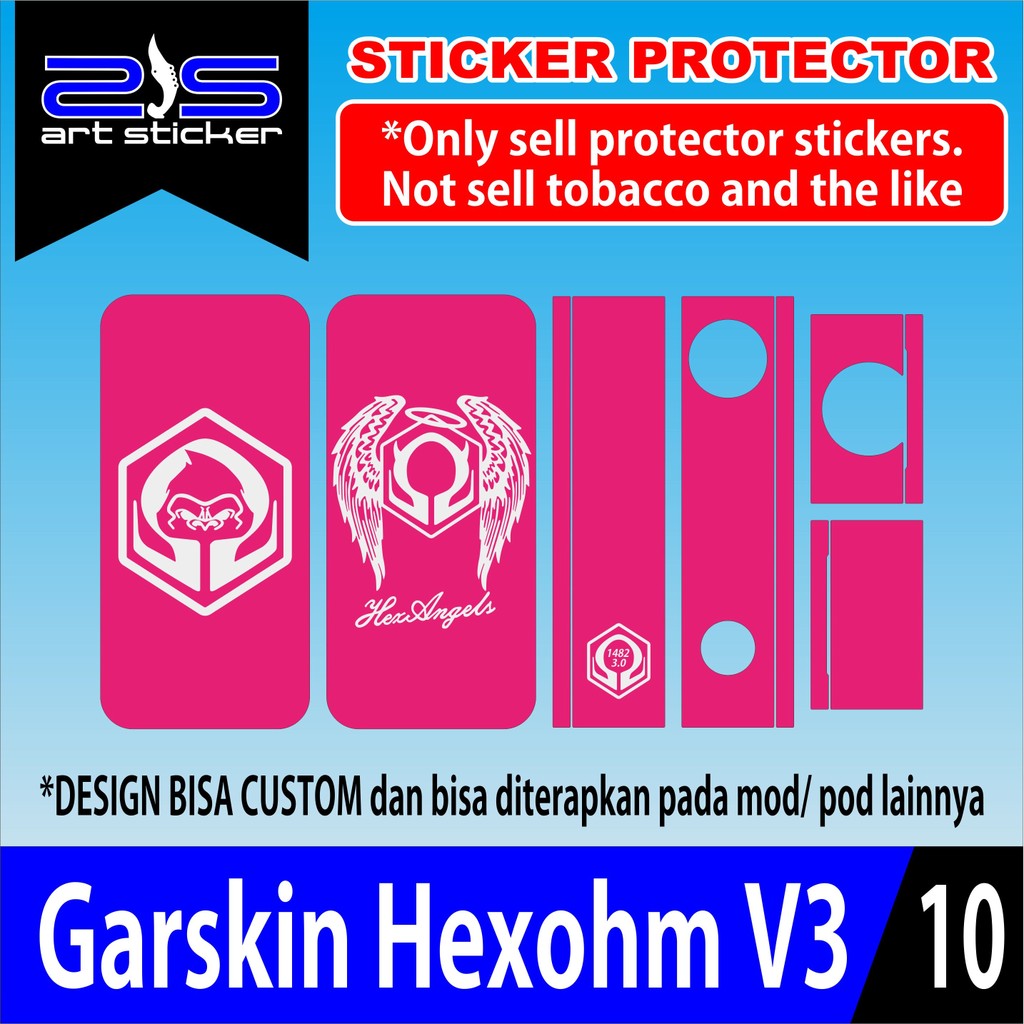 Jual SKIN Garskin Hexom V3 Hexangels | Shopee Indonesia