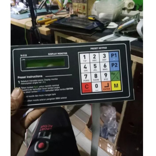 Jual Keypad Matrix Custom Kipet Combo Pom Mini + AKRILIK Dan LCD 1602 ...