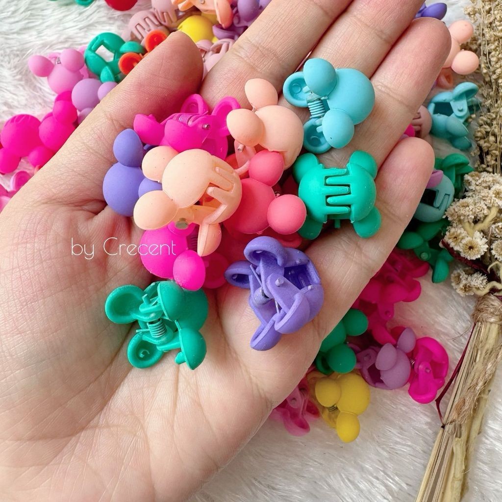 Jual Jedai Mini Kutu Jepit Rambut Kecil Warna Glossy Ukuran 1 - 5 cm ...