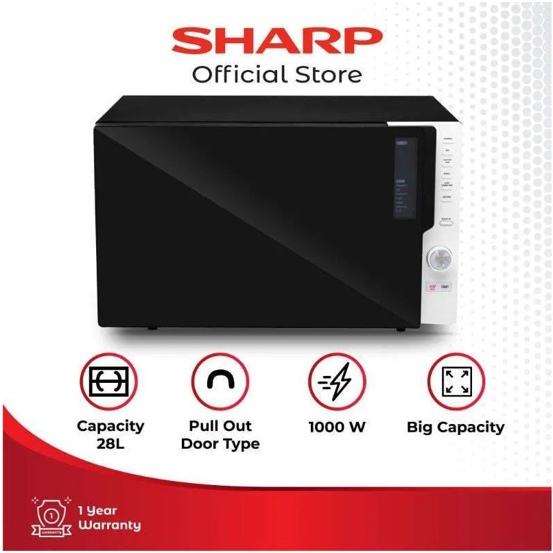 Jual SHARP R-88D0(K)-IN Microwave Grill Convection Oven 28 Liter ...