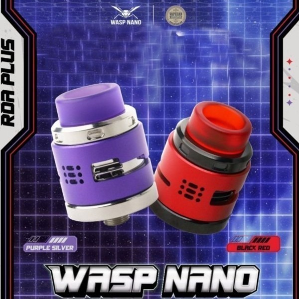 Jual Wasp Nano RDA Plus 24MM Dual Coil by Oumier x Vapehan - Wasp Nano ...
