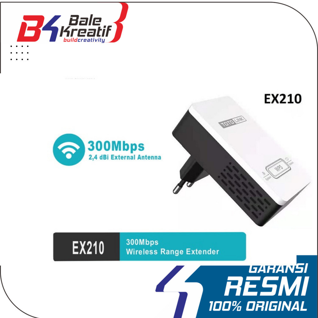 Jual TOTOLINK EX210 Wireless Range Extender 300 Mbps | Shopee Indonesia
