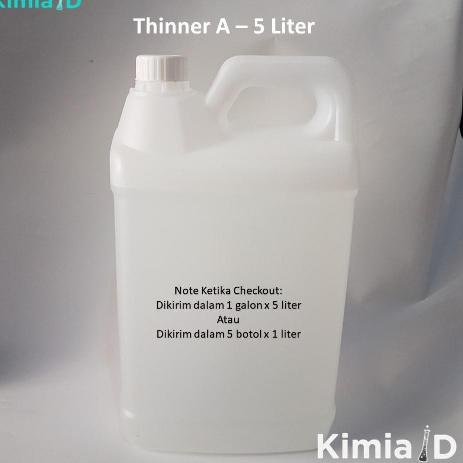 Jual Thinner A 5 liter Thinner A cuc Thinnner Special harga grosir | Shopee Indonesia