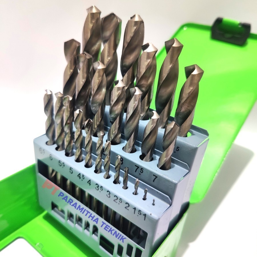 Jual ORI!! MODEL TEKIRO Hss Cobalt / Mata Bor Stainless Set 1-10 Mm 19 ...