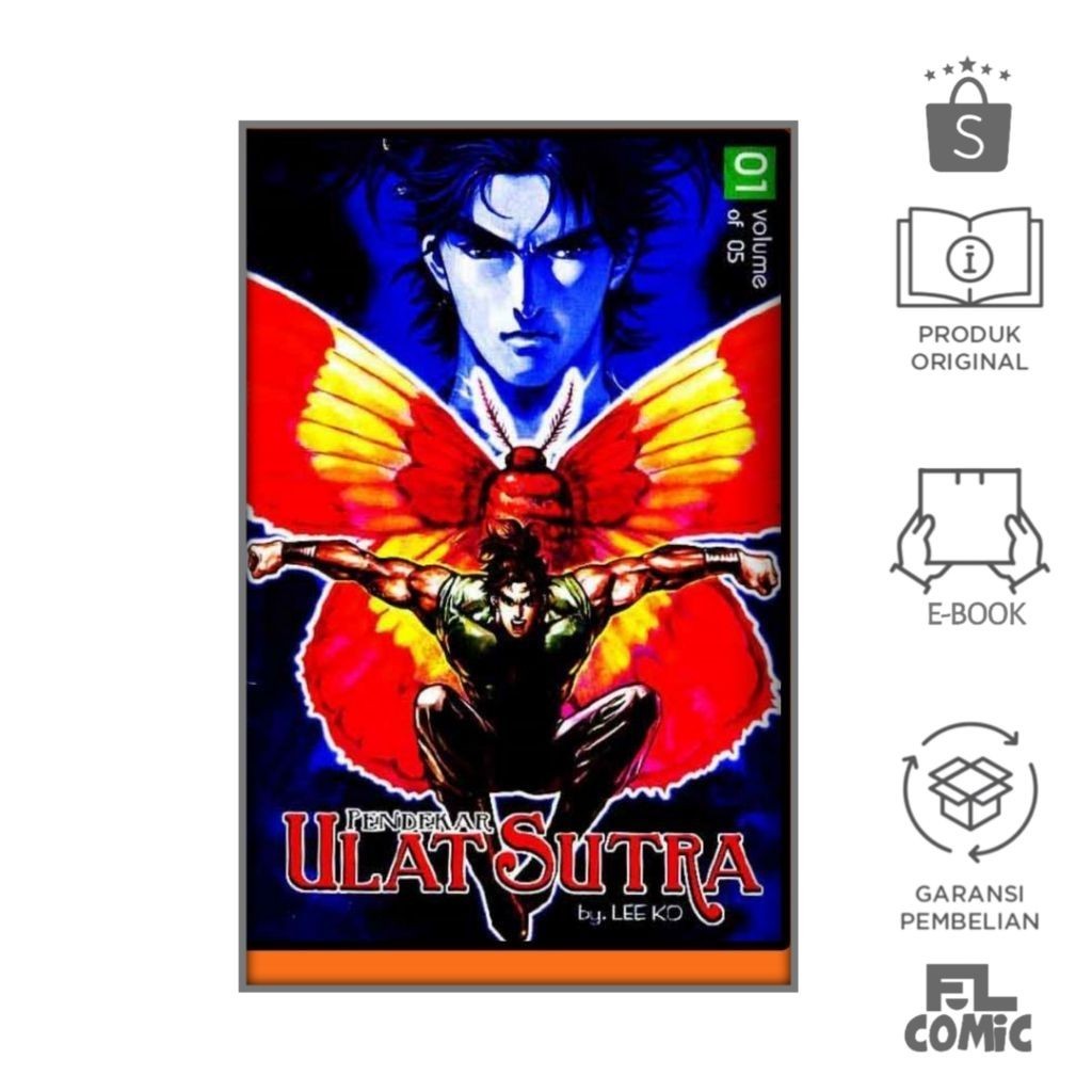Jual Komik Digital Pendekar Ulat Sutra - Bahasa Indonesia - Edisi 1 s.d 5 (Tamat) | Shopee Indonesia
