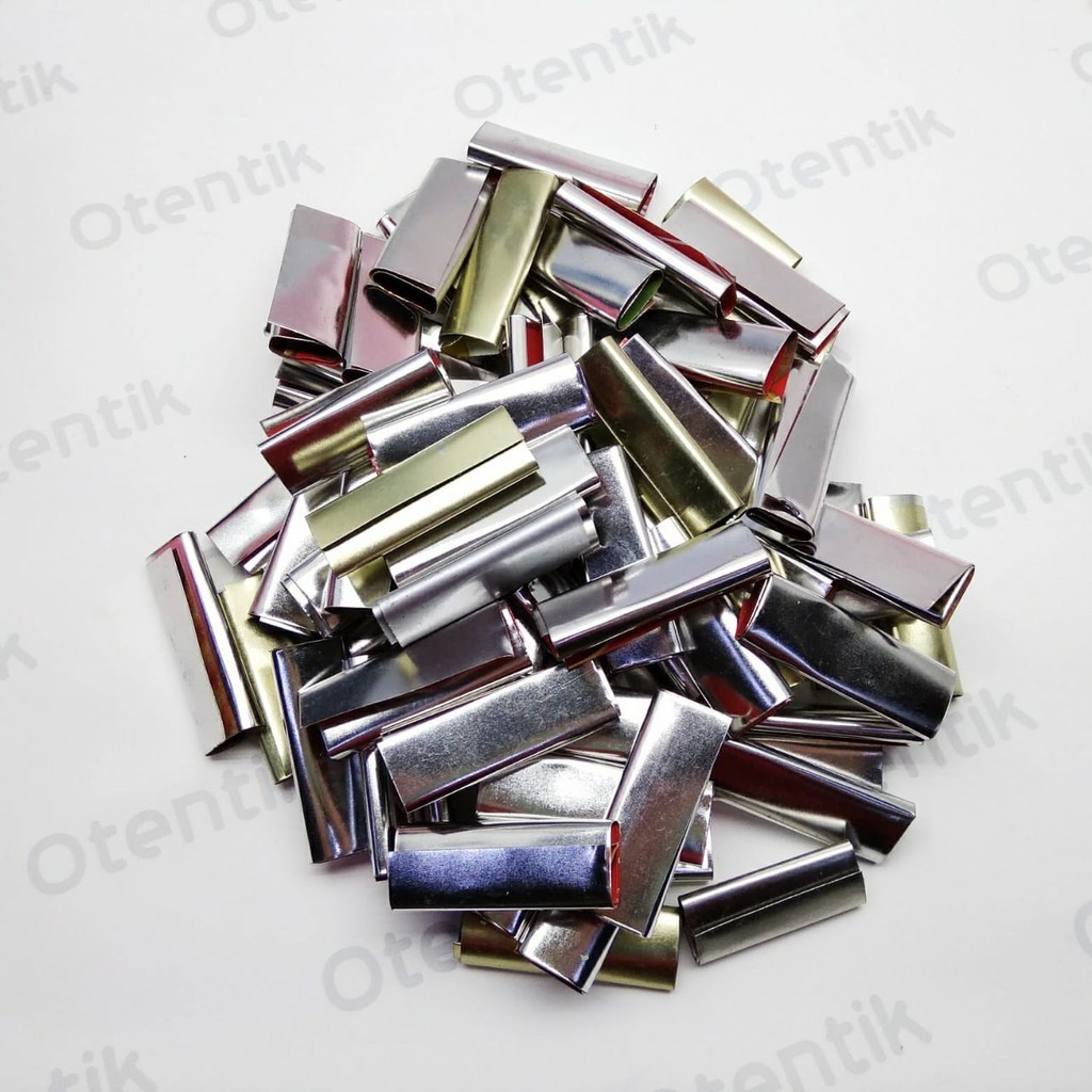 Jual KLEM KALENG 1KG - KLEM SENG 1 KG - KLEM SEGEL TALI STRAPPING BAND ...