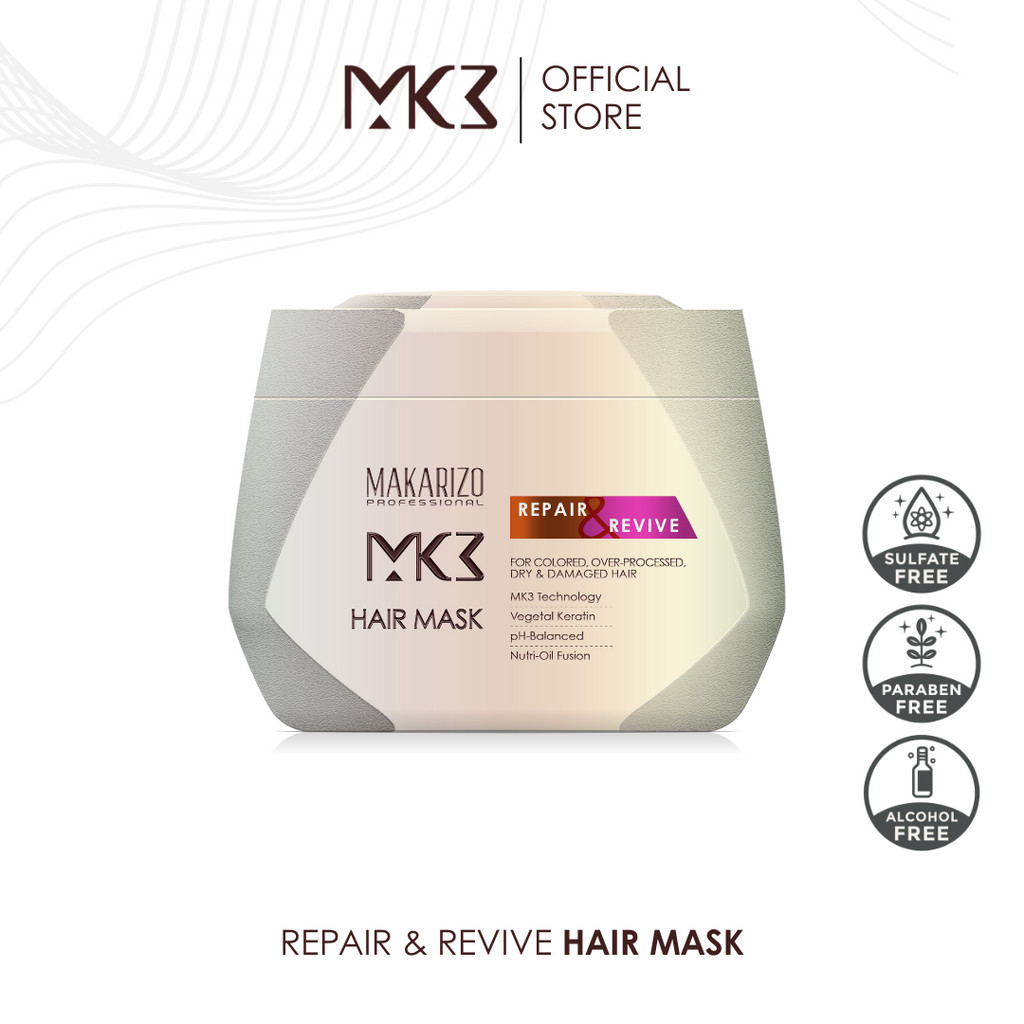 Jual Makarizo Professional MK3 Repair & Revive Hair Mask Jar 500ml ...