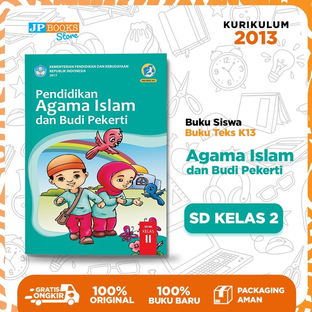Jual JP Books – Buku Siswa Sekolah K13 Agama Islam SD Kelas 2 - Kurikulum 2013 | Shopee Indonesia