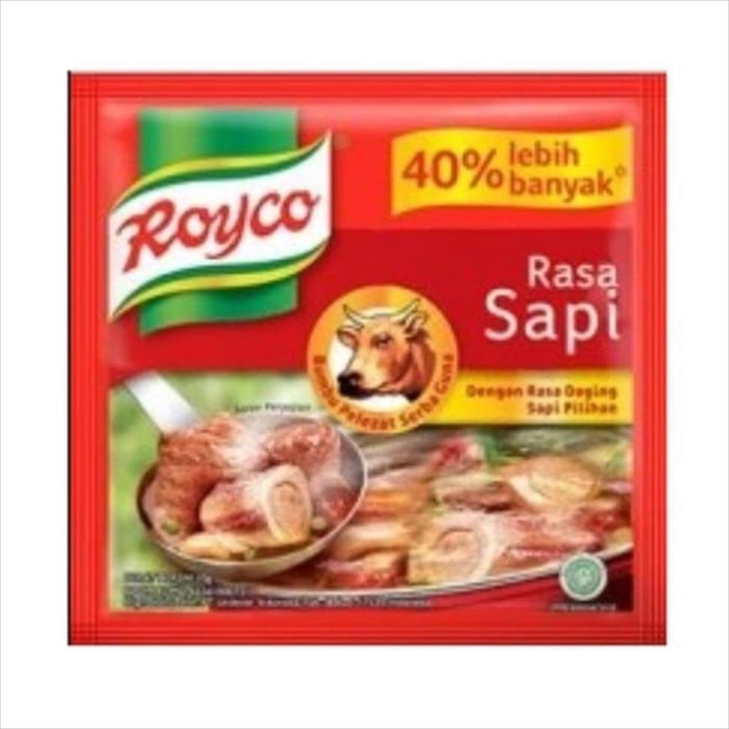 Jual ROYCO Sapi Bumbu Penyedap 1 renteng [8 gr x 12 sachet] SAPI ...