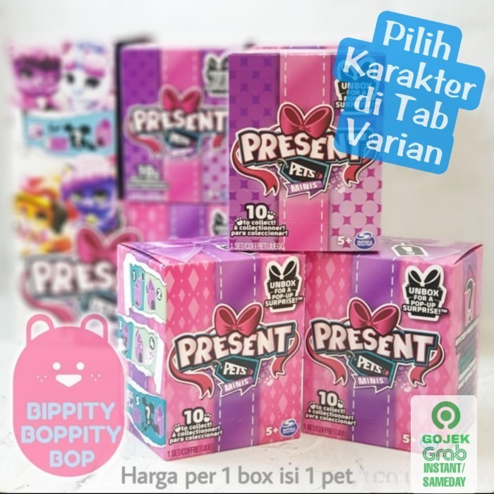 Jual Vincent Present Pets Minis / Mini Present Pets Original by Spin ...