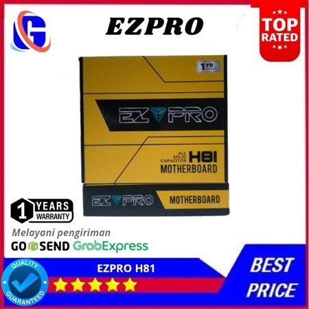 Jual MOTHERBOARD EZPRO H81 INTEL 1150 - NEW | Shopee Indonesia