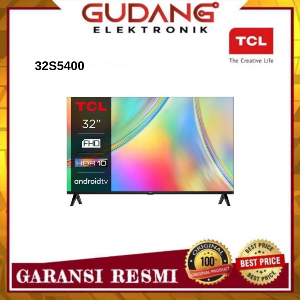 Jual LED TV 32 INCH TCL 32S5400 SMART TV 32" TCL 32S5400 | Shopee Indonesia