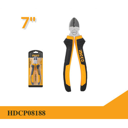 Jual Ingco HDCP08188 Tang Potong 7" Diagonal Cutting Pliers 7 Inch ...