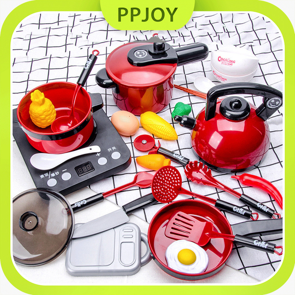 Jual 51/61/69/74 pcs Mainan Dapur Anak Kitchen Set Masak masakan mainan ...