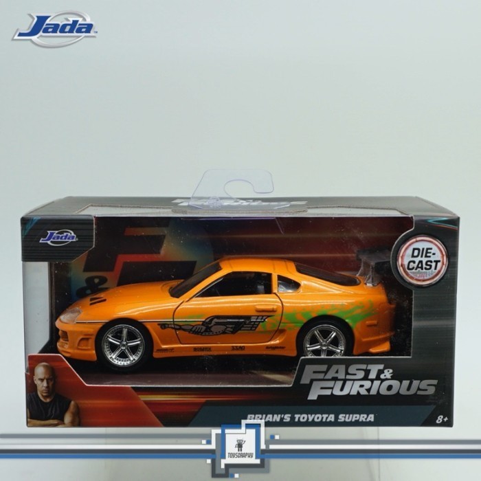 Jual Jada Fast and Furious 1:32 Brian's Toyota Supra Diecast 1/32 ...