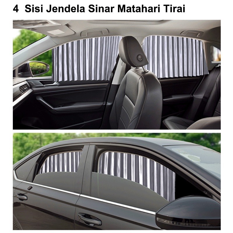 Jual Tirai Jendela Mobil 4set (DEPAN DAN TENGAH) Gorden Mobil/ Tirai ...