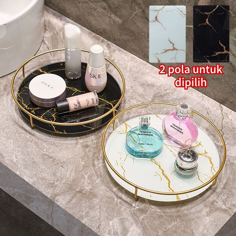 Jual Mewah Marble Tray Persegi / Stand Display Kaca Berkualitas Tinggi ...