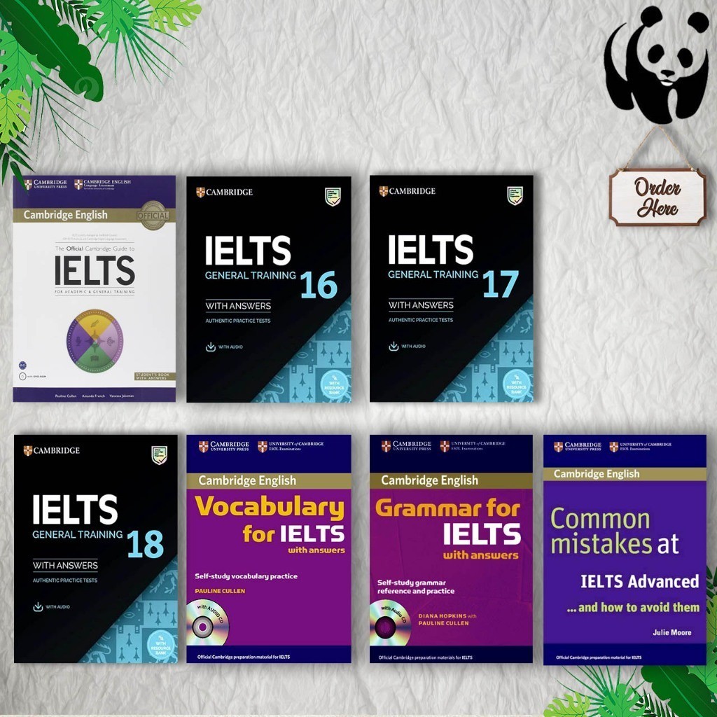Jual Paket Bundling 7 Buku Cambridge Official Guide For IELTS 15 |16 ...