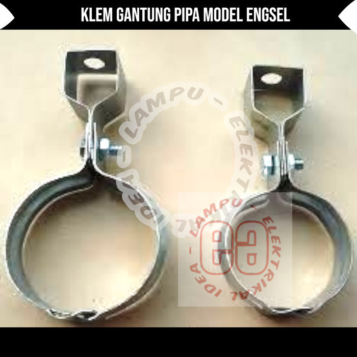 Jual KLEM GANTUNG ENGSEL 1 1/4" DENGAN MUR BAUT | HANGER CLAMP ENGSEL 1 ...