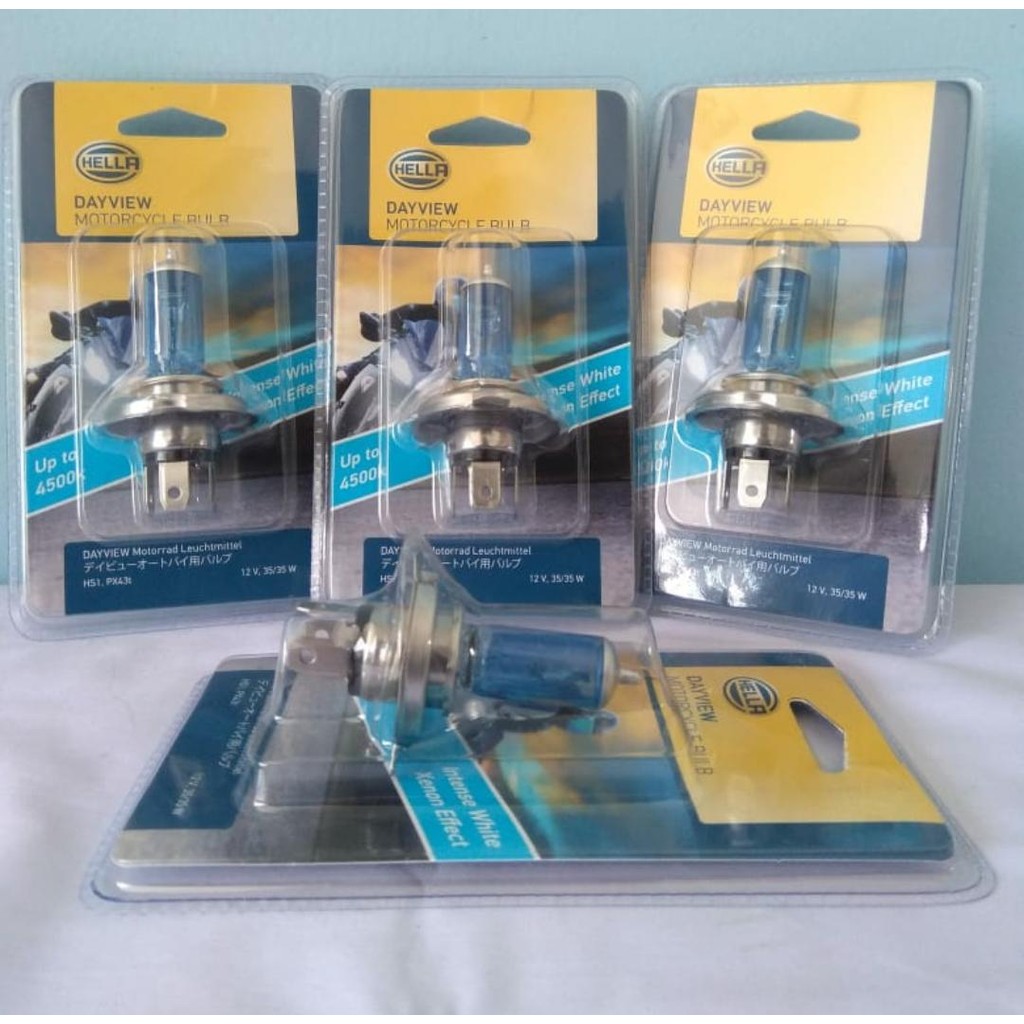 Jual Dop Lampu Halogen Lampu Bohlam Dop Hella HS1 HS 1 Cool Blue 12V 35 ...